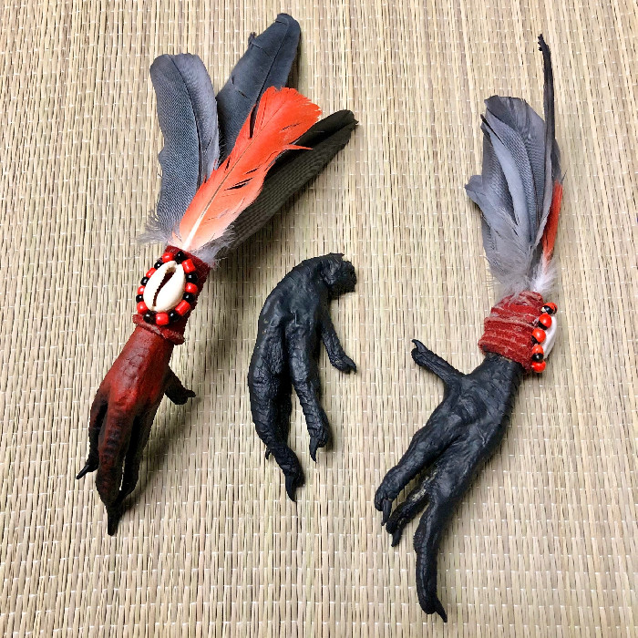 La pata de pollo en magia y brujería